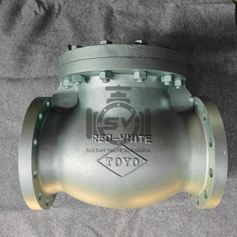 Jual Check Valve TOYO 8 Inch Class 125s 200 WOG Cast iron | Shopee ...