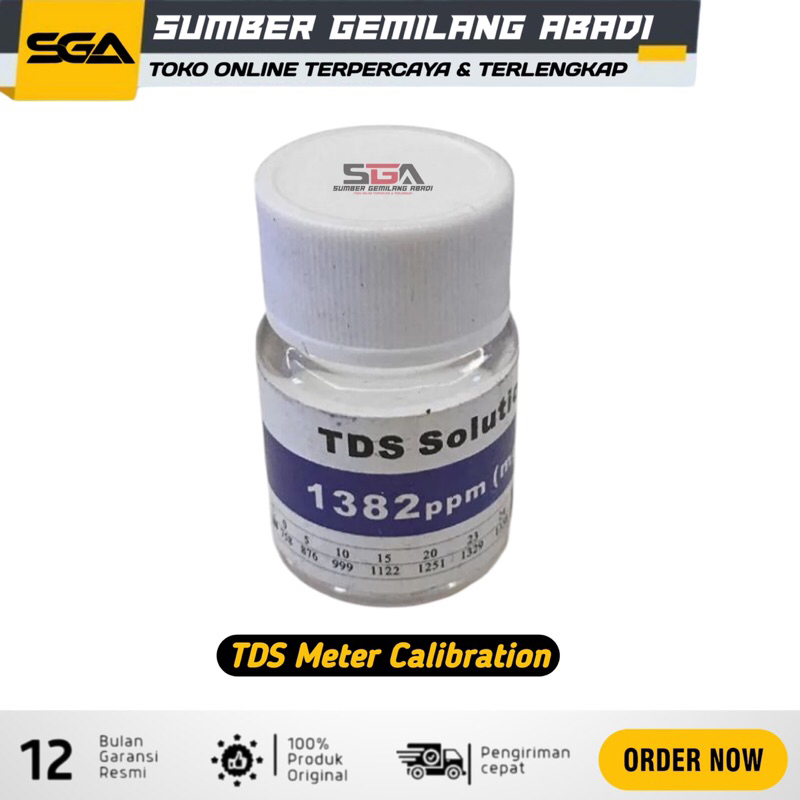 Jual TDS Meter Calibration Liquid-Cairan kalibrasi TDS Solution (2Pcs ...