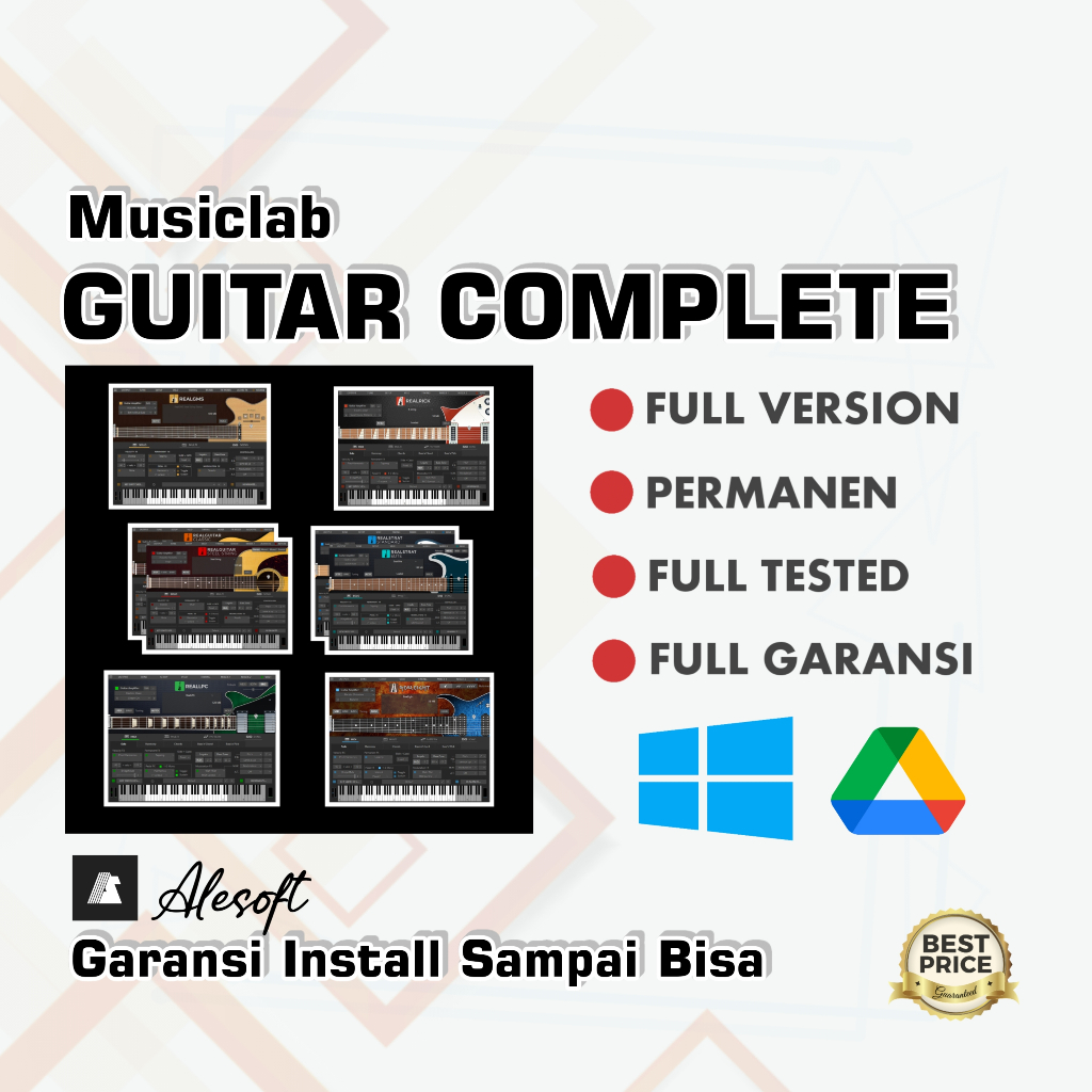 Jual MusicLab Guitar Complete All Bundle Full version | Full Activated ...