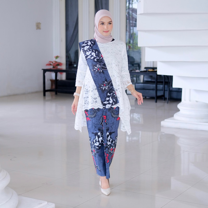 Jual Rok Batik Wiru Wanita Instan Langsung Pakai Modern Free Selendang ...