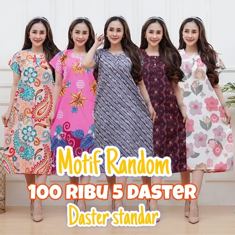 Jual Daster Murah 100 Dapat 5 | 100ribu Dapat 5 Daster | Daster Murah ...