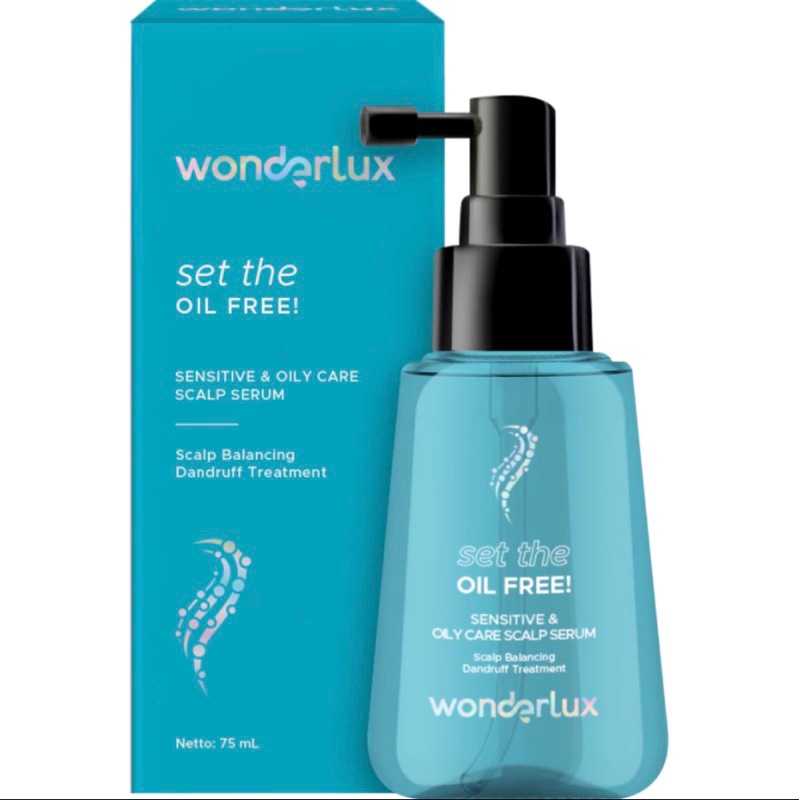 Jual Wonderlux Set The Oil Free! Hair Serum 75ml | Shopee Indonesia