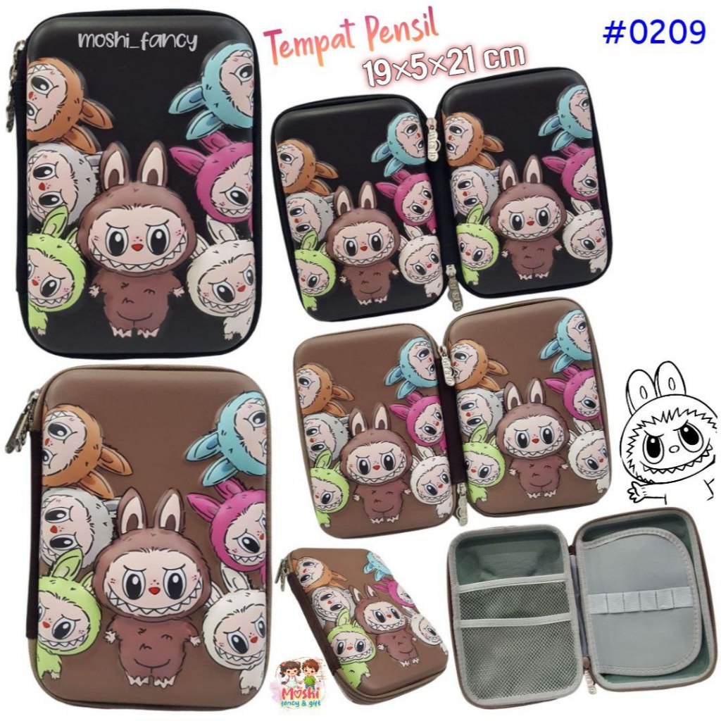 Jual Tempat Pensil Labubu / Tempat Pensil Anak Stationary Labubu ...