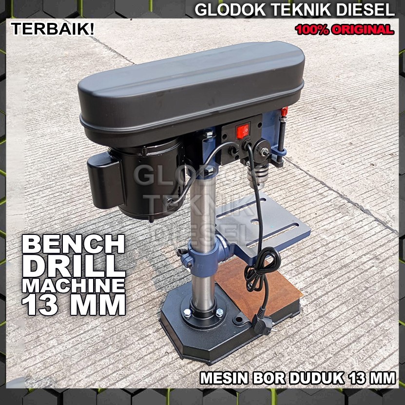 Jual Mesin Bor Duduk 13 mm ZJ 4113 Chuck Electric Bench Drill Press 13mm ZJ4113 Variable Speed ...