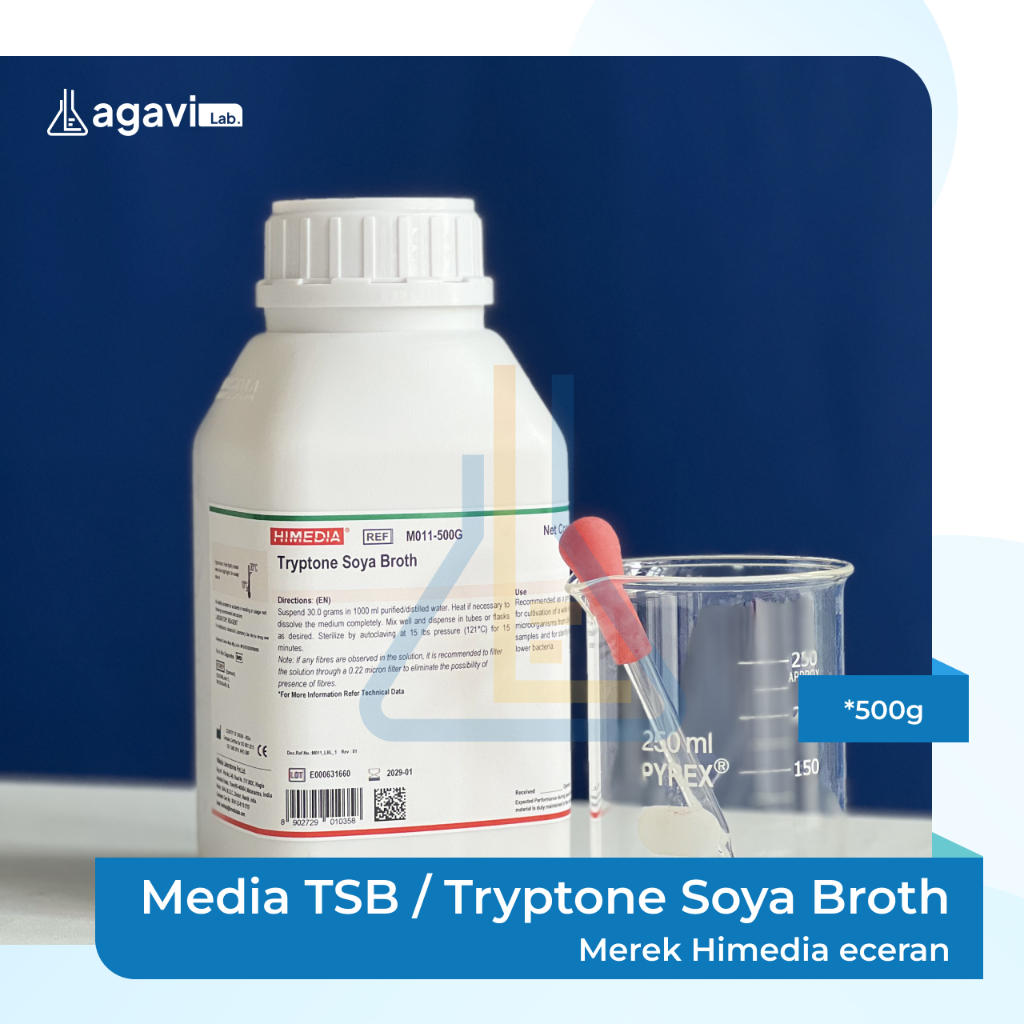 Jual Media Tryptone Soya Broth/ Media TSB merek Himedia Eceran | Shopee ...