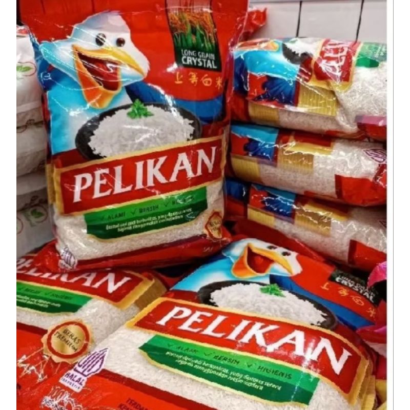 Jual PELIKAN BERAS PREMIUM 5KG | Shopee Indonesia