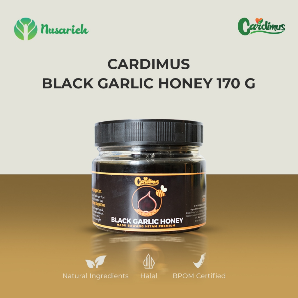 Jual CARDIMUS Black Garlic Madu 170gr | Shopee Indonesia