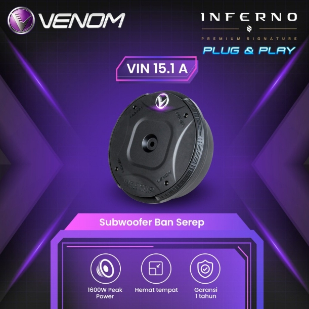 Jual SUBWOOFER BAN SEREP VENOM INFERNO 15.1A | Shopee Indonesia