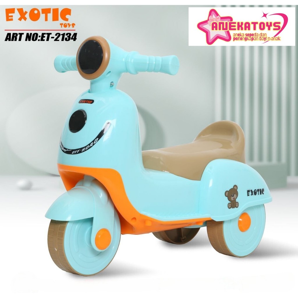 Jual Motor Mini Anak Exotic ET2134 Motor Gowel Kaki Prebalance Toloride ...