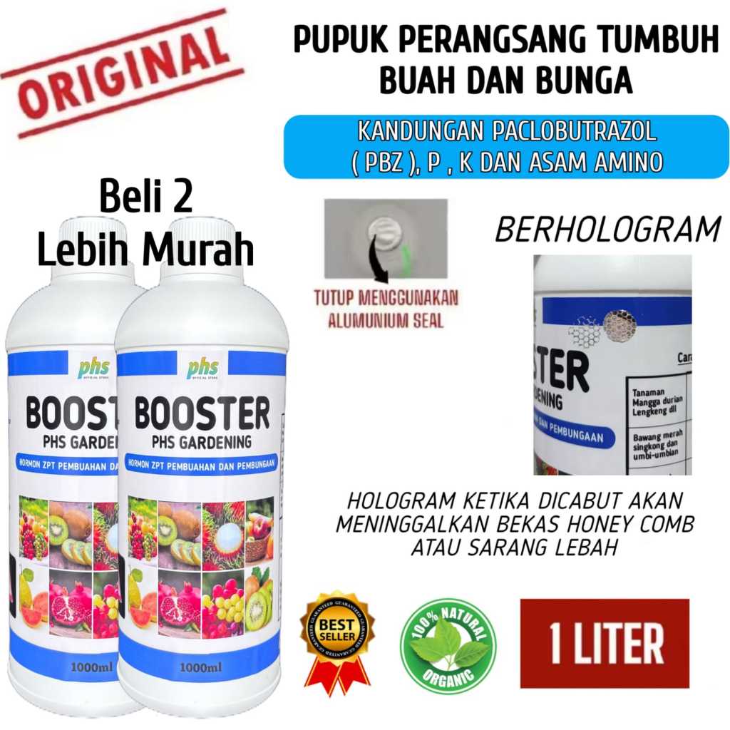 Jual PUPUK HORMON PEMICU BUAH - BOOSTER BUAH DILUAR MUSIM PANEN 76 1 ...