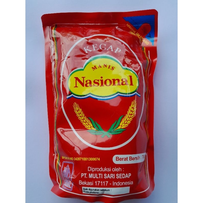 Jual Kecap Nasional refill 700 g | Shopee Indonesia