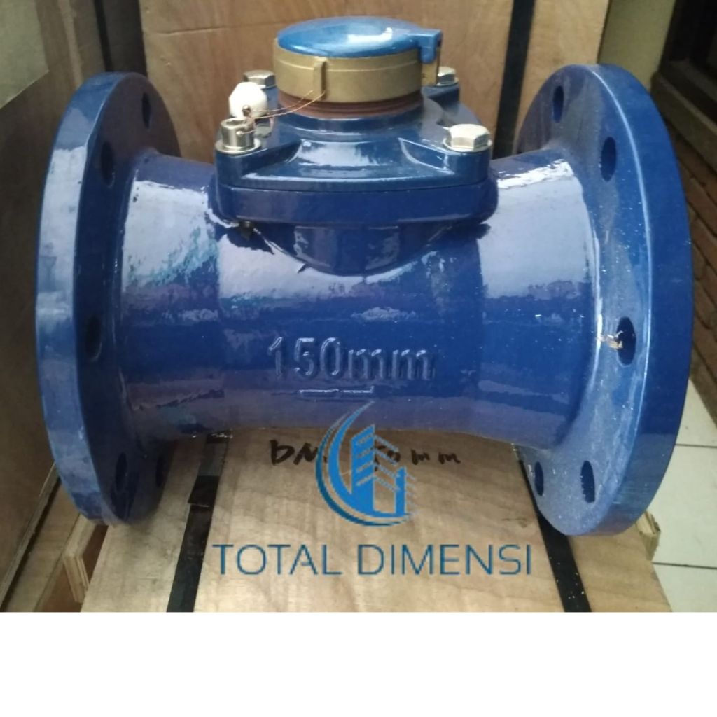 Jual Meter Air DN 150 mm | Meteran Air 6" | Water Meter 6 inch Flow ...