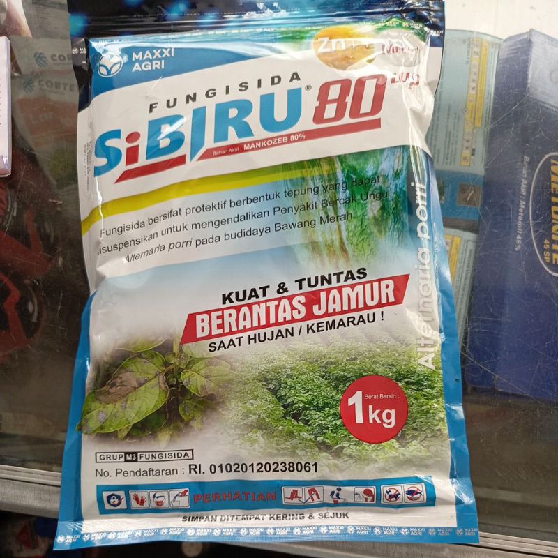 Jual fungisisda si biru 80WP 1kg | Shopee Indonesia