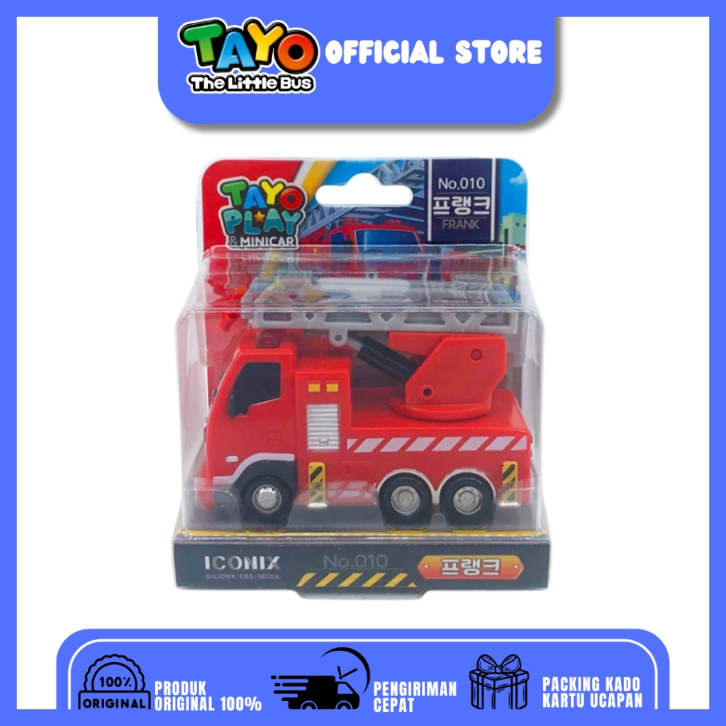 Jual Tayo The Little Bus TYT 120023 Mini Friends Frank Mainan Anak ...
