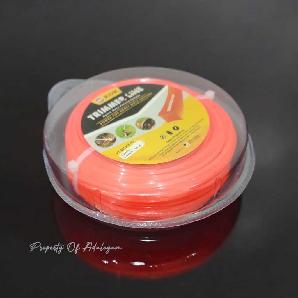 Jual KDK Merah Senar Mesin Potong Rumput Kotak 50 Meter - Grass Trimmer ...