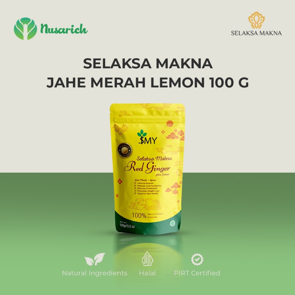 Jual SELAKSA MAKNA Jahe Merah Lemon 100Gr | Shopee Indonesia