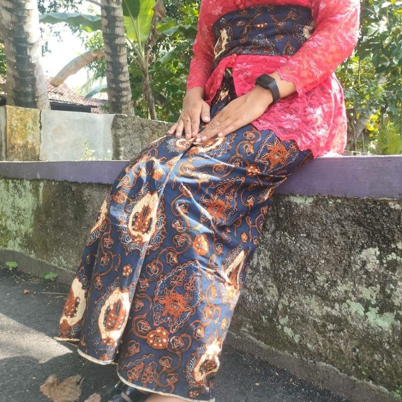 Jual setelan basahan kain batik tulis asli (jarik dan kemben) motif ...