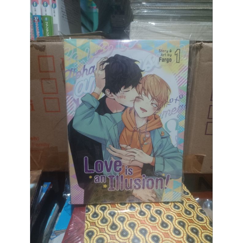 Jual Komik manhwa impor Love Is an Illusion! 1 segel Bl yaoi / komik manhwa impor Love Is an ...