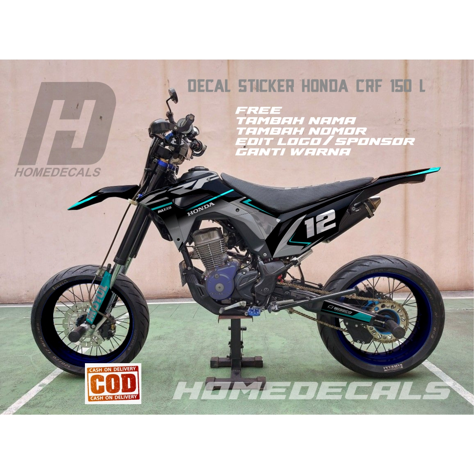 Jual Sticker Decal CRF Sticker Striping Full Body | Shopee Indonesia