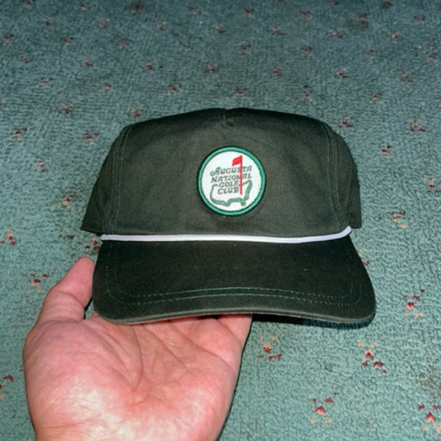Jual MASTERS (GREEN) RETRO ROPE PATCH Logo Golf Hat from AUGUSTA ...