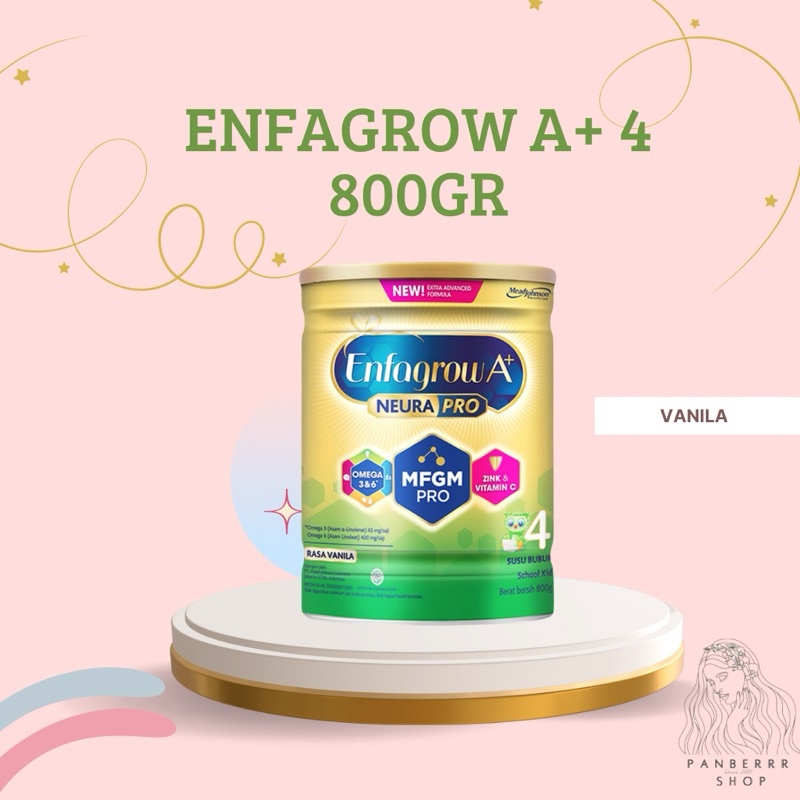 Jual Enfagrow A+ 4 Susu Formula Anak 3 - 12 Tahun Vanila 800 gr ...