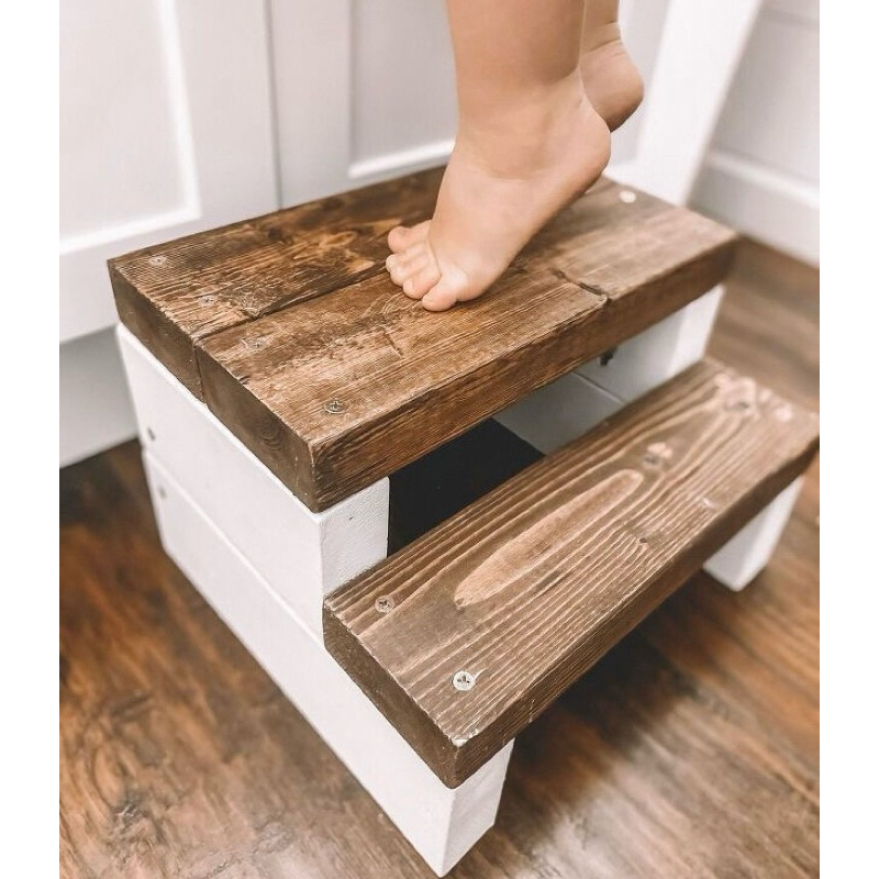 Jual Bangku Tangga Dapur Bahan kayu Kokoh//Tangga Susun//Bangku Tangga ...