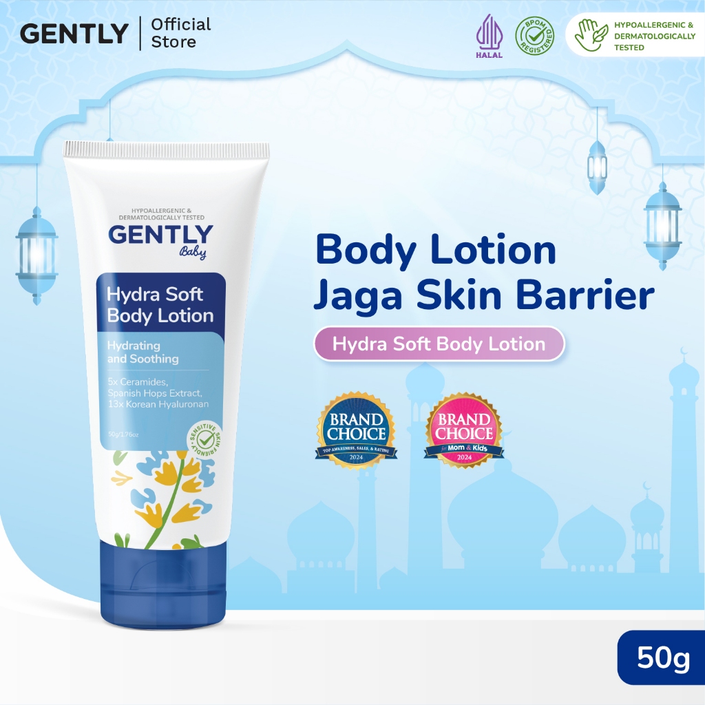 Jual Hydra Soft Body Lotion 50gr | Body Lotion Moisturizer Bayi dan ...