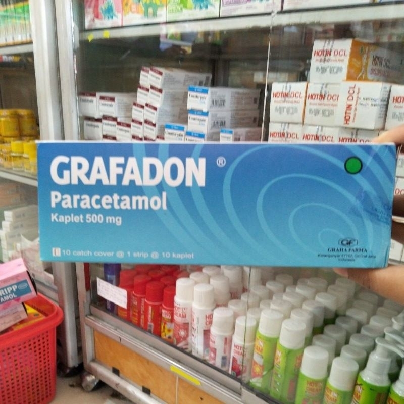 Jual GRAFADON TAB(paracetamol 500mg)perbox | Shopee Indonesia