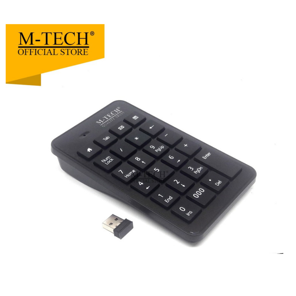 Jual M-TECH Keyboard Wireless Numpad Numeric | Shopee Indonesia