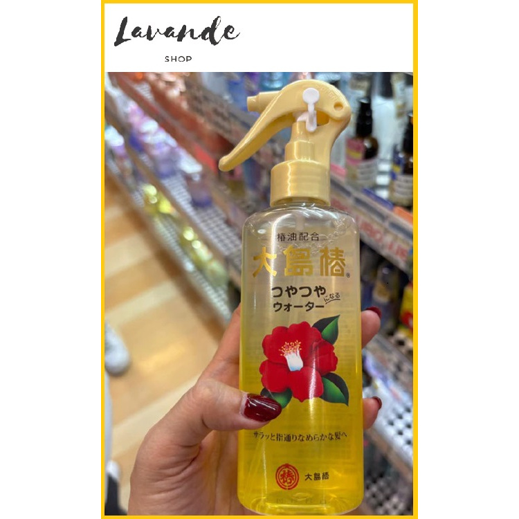 Jual OSHIMA TSUBAKI HAIR WATER CAMELLIA OIL SPRAY REPAIR ORI 100% JAPAN ...