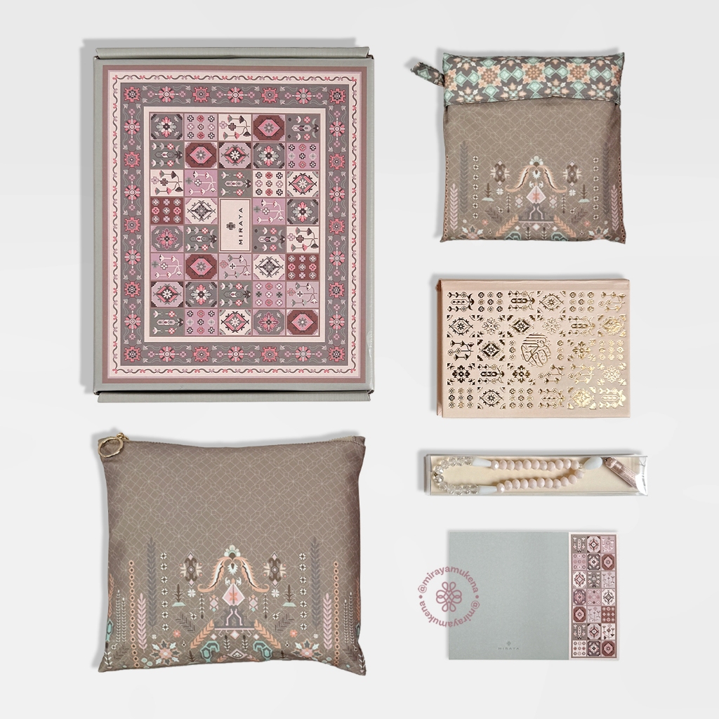 Jual Hampers Set Miraya Folk taupe | Shopee Indonesia