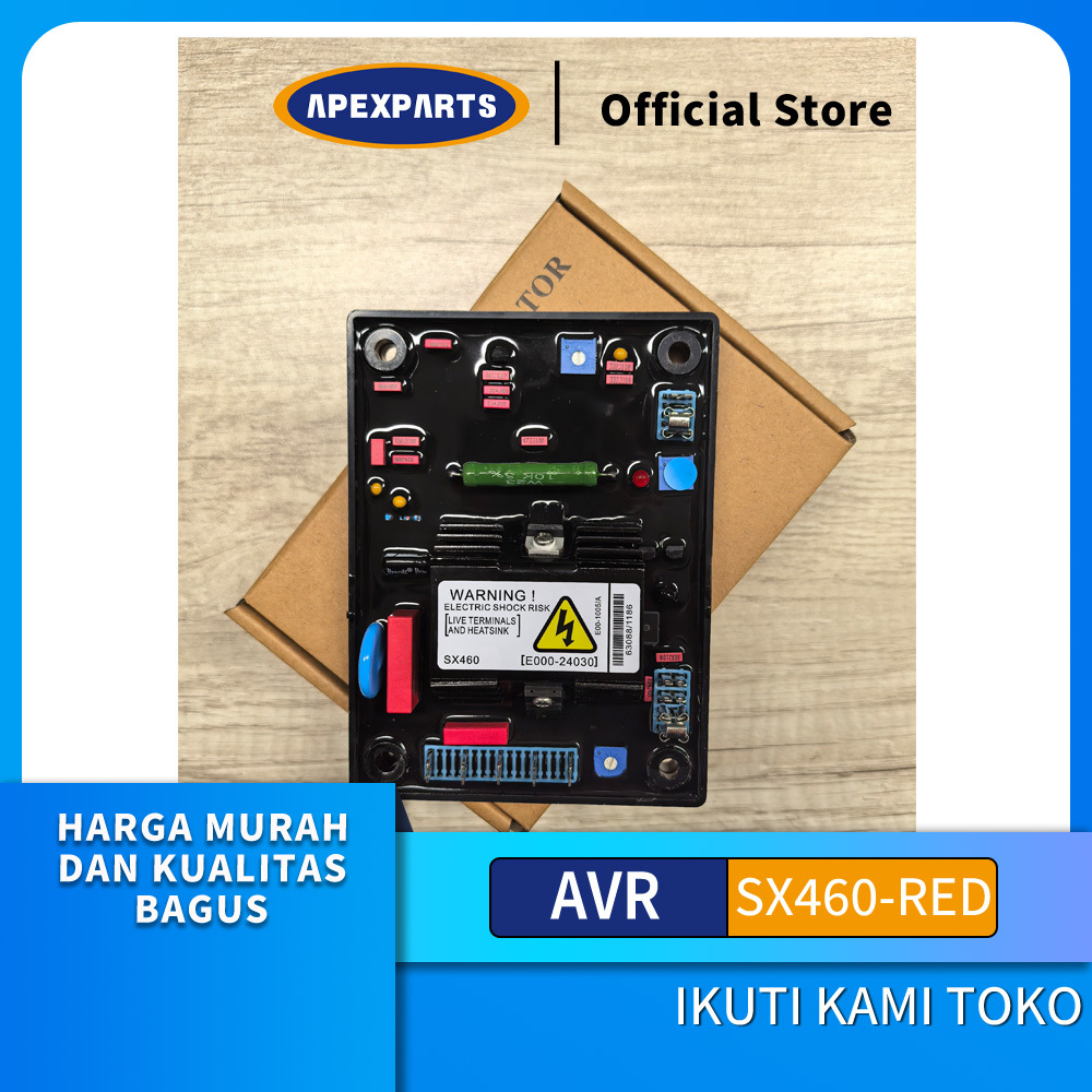 Jual AVR Genset SX460 Red Berlogo AVR Genset SX 460 Logo NP High ...
