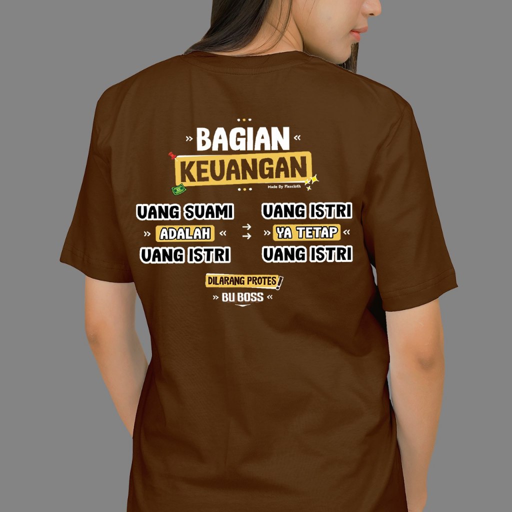 Jual Flexclothsby - Kaos Bu Boss Bagian Keuangan - Kata Kata Viral ...