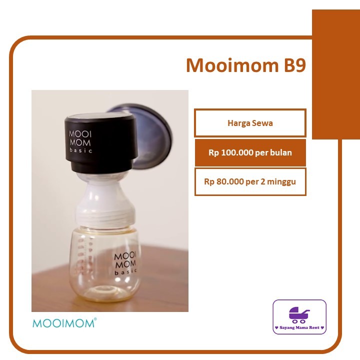 Jual SEWA POMPA ASI MOOIMOM B9 / SEWA MOOIMOM B9 TERMURAH NO DEPOSIT ...