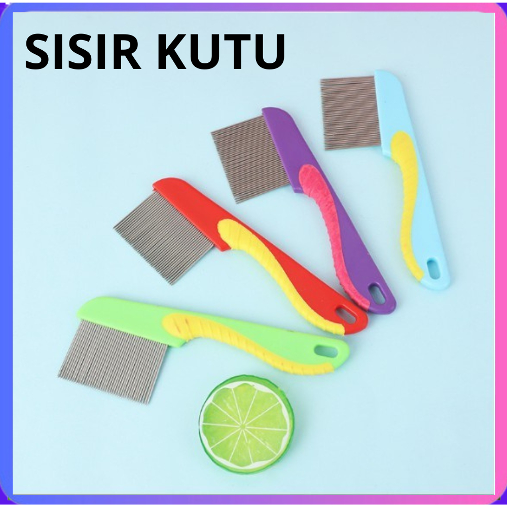 Jual Sisir Kutu Logam Terminator / Serit Logam Kutu Dan Ketombe Gagang ...