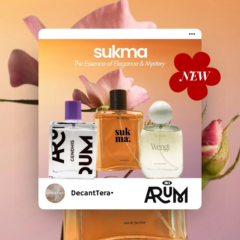 Jual Decant Parfum IKI ARUM - Wengi | Gendhis | Sukma (Share in jar ...