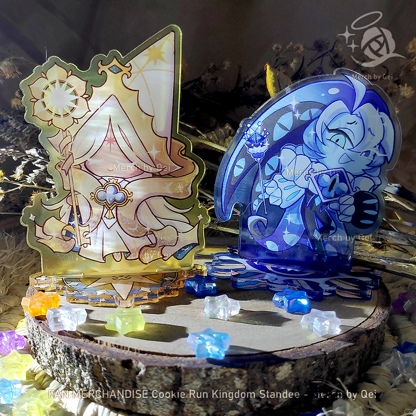 Jual Standee Pure Vanilla Cookie & Shadow Milk Cookie COOKIE RUN ...