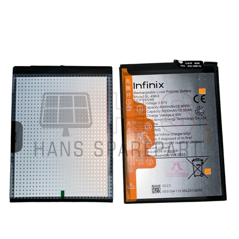 Jual BL-49KX BATERAI INFINIX NOTE 12 / NOTE 12 2023 / NOTE 12 PRO ...