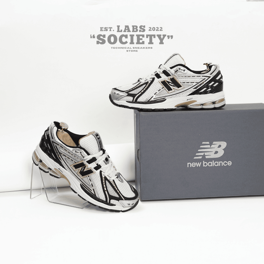 Jual Sepatu 1906R 'White Metallic Gold' M1906RA 100% BNIB | Shopee ...