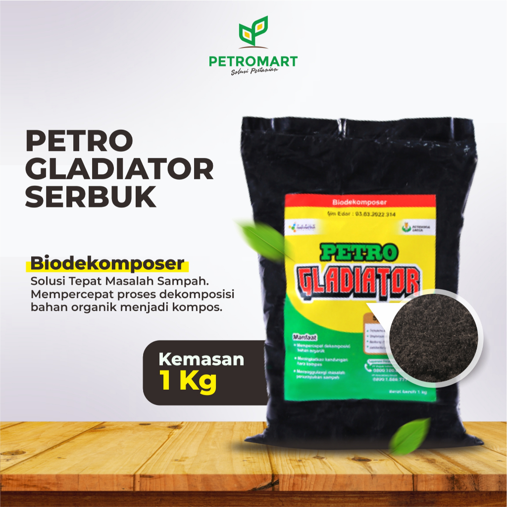 Jual Petrokimia Gresik | Petro Gladiator Serbuk | Dekomposer | Bahan ...