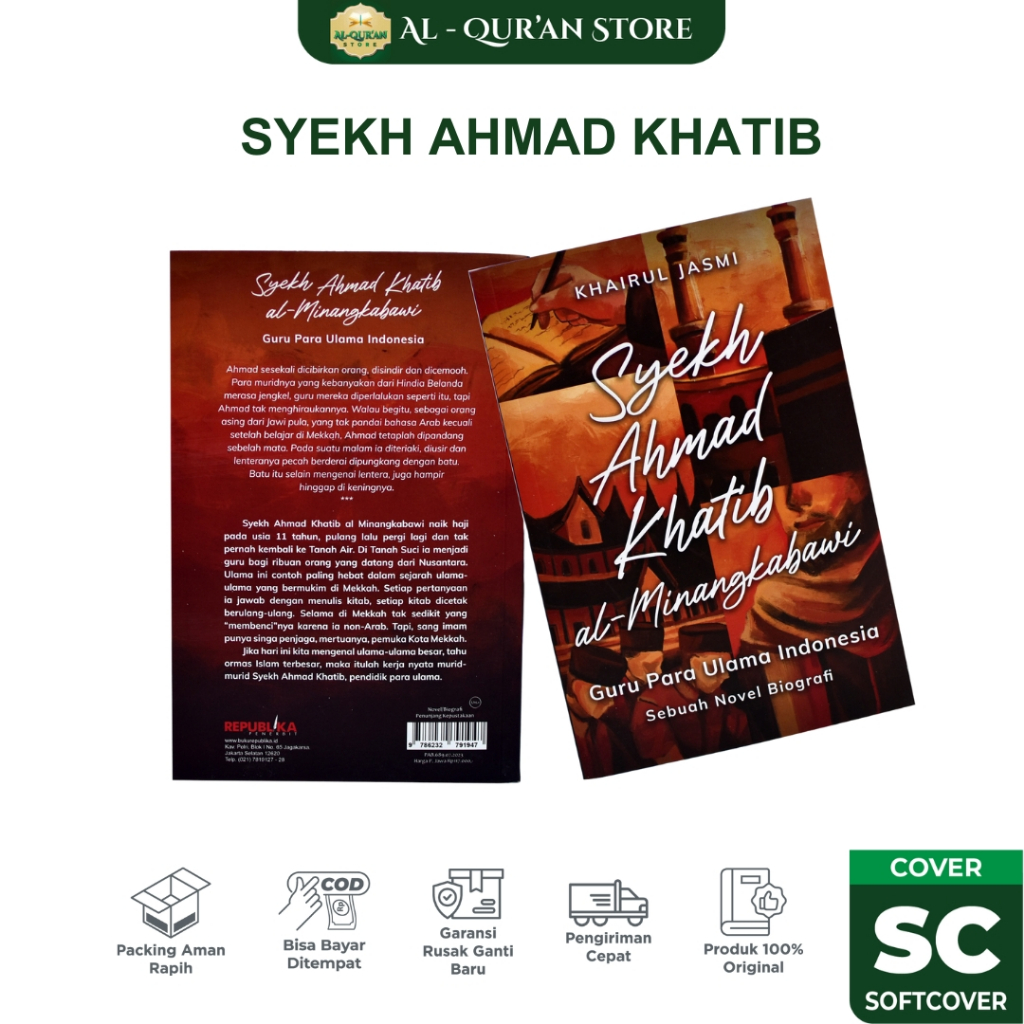 Jual Novel Biografi Syekh Ahmad Khatib Al-Minangkabawi: Guru Para Ulama Indonesia Edisi Guru ...