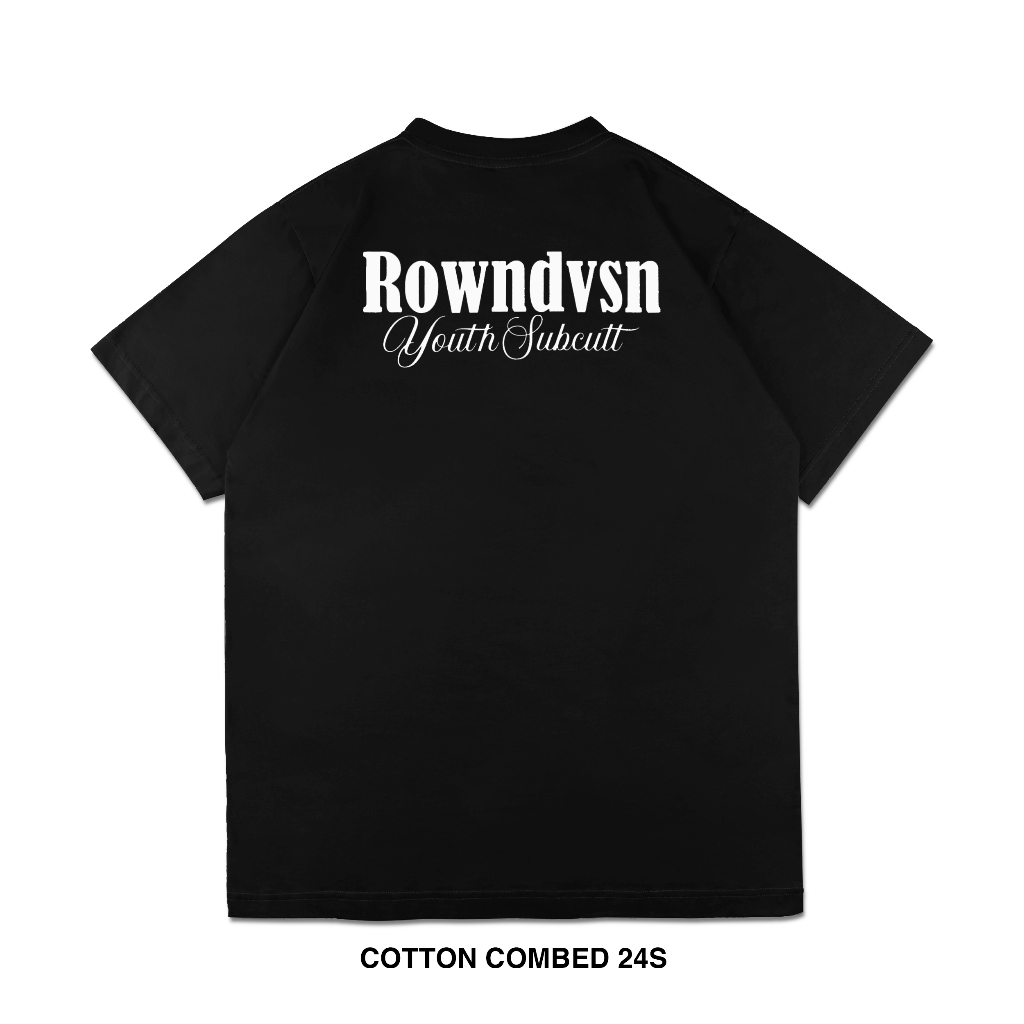 Jual Rown Division Official T-Shirt Combed 24S - Rowndvsn Kaos Bernard ...