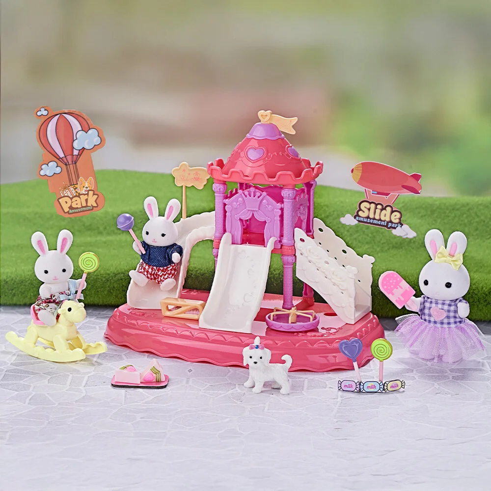 Jual Sylvanian lookalike Rabbit Slide perosotan mainan rumah rumahan ...
