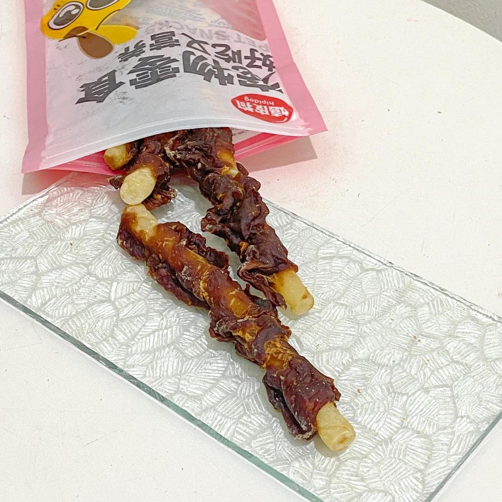 Jual [SATUAN] Chicken Stick Calcium Twist Bone Snack / Cemilan Anjing ...