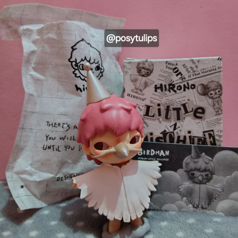 Jual ORIGINAL POPMART SELECTED HIRONO LITTLE MISCHIEF BIRDMAN KOLPRI ...