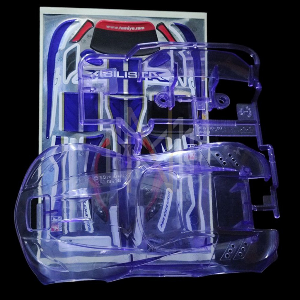 Jual Tamiya Abilista Clear Purple Special Body + Decal Original (MA ...
