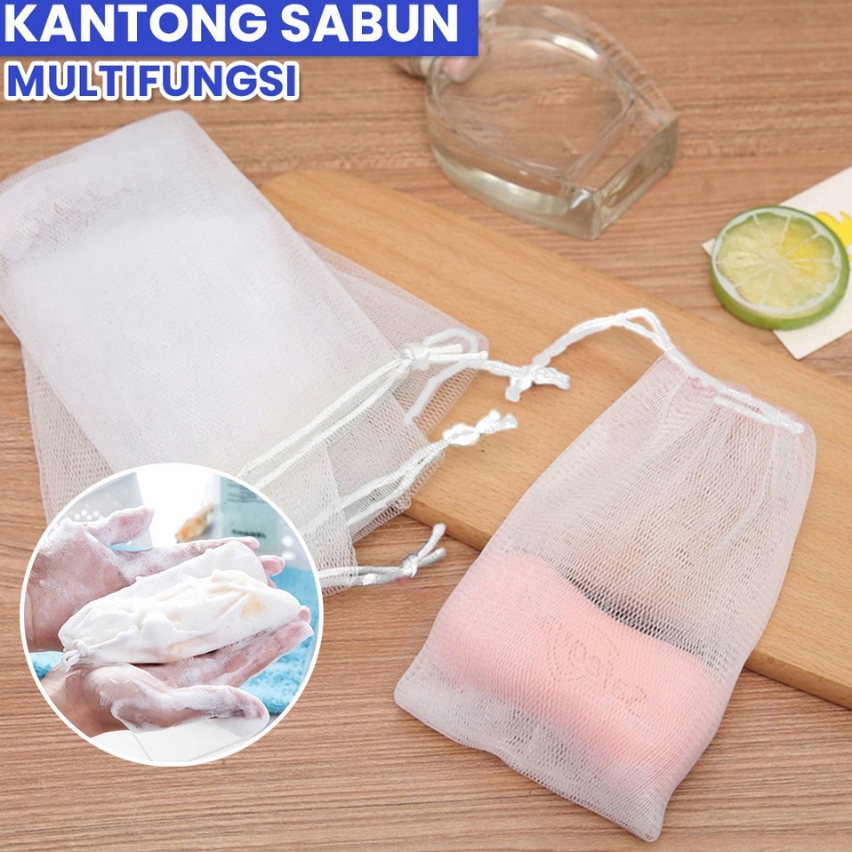 Jual Kantong Jaring Sabun Mandi Serbaguna Dengan Tali Gantung Pembuat ...