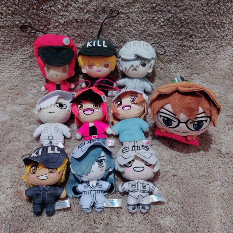 Jual Boneka plush cells at work hataraku saibo | Shopee Indonesia