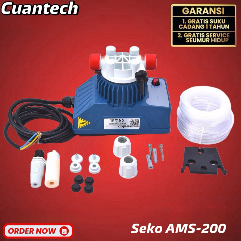 Jual Dosing Pump SEKO AMS 200 pompa dossing chemical Seko Dosing pump ...