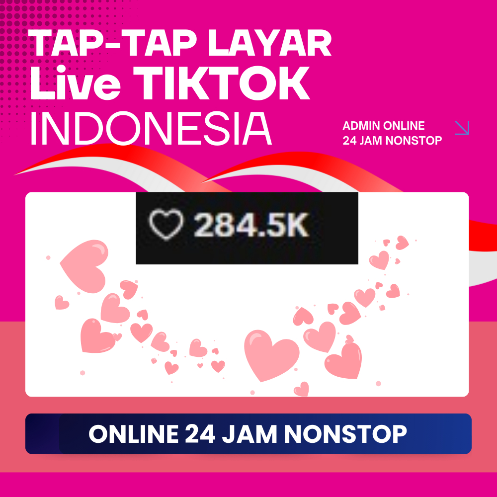 Jual Tap-Tap LAYAR LIVE TIKTOK INDONESIA LANGSUNG PROSES !!! - Online 24 Jam | Shopee Indonesia